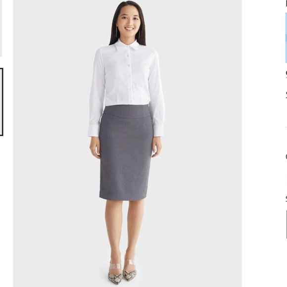 ICO Uniforms | Skirts | Nwt Ico Uniforms Ladies Tailored Pencil Skirt ...